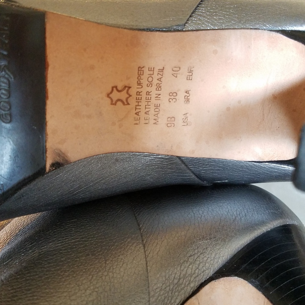 Aldo Leather Metallic Pewter Gray Boots - Gem